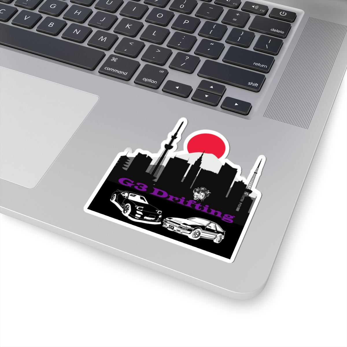 Drifting Kiss-Cut Stickers | Cool Car Vibe Decals for Enthusiasts, Lap ...